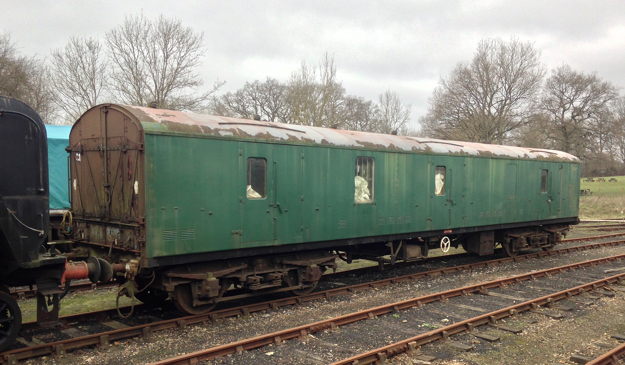 Bluebell Railway BR GUV 93722 Bluebell Railway BR GUV 93722